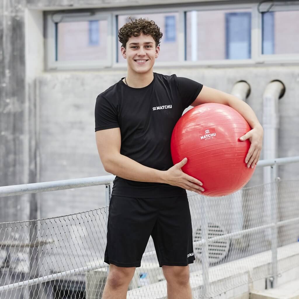 Fitnessbal Ø 55 cm kopen? | Gymbal bestel je bij Matchu Sports!