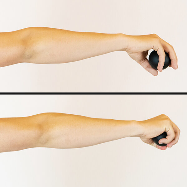 Oefeningen bij een tennisarm - Matchu Sports