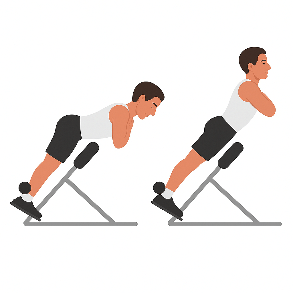 Back extension vs Hyper extension uitgelegd - Matchu Sports